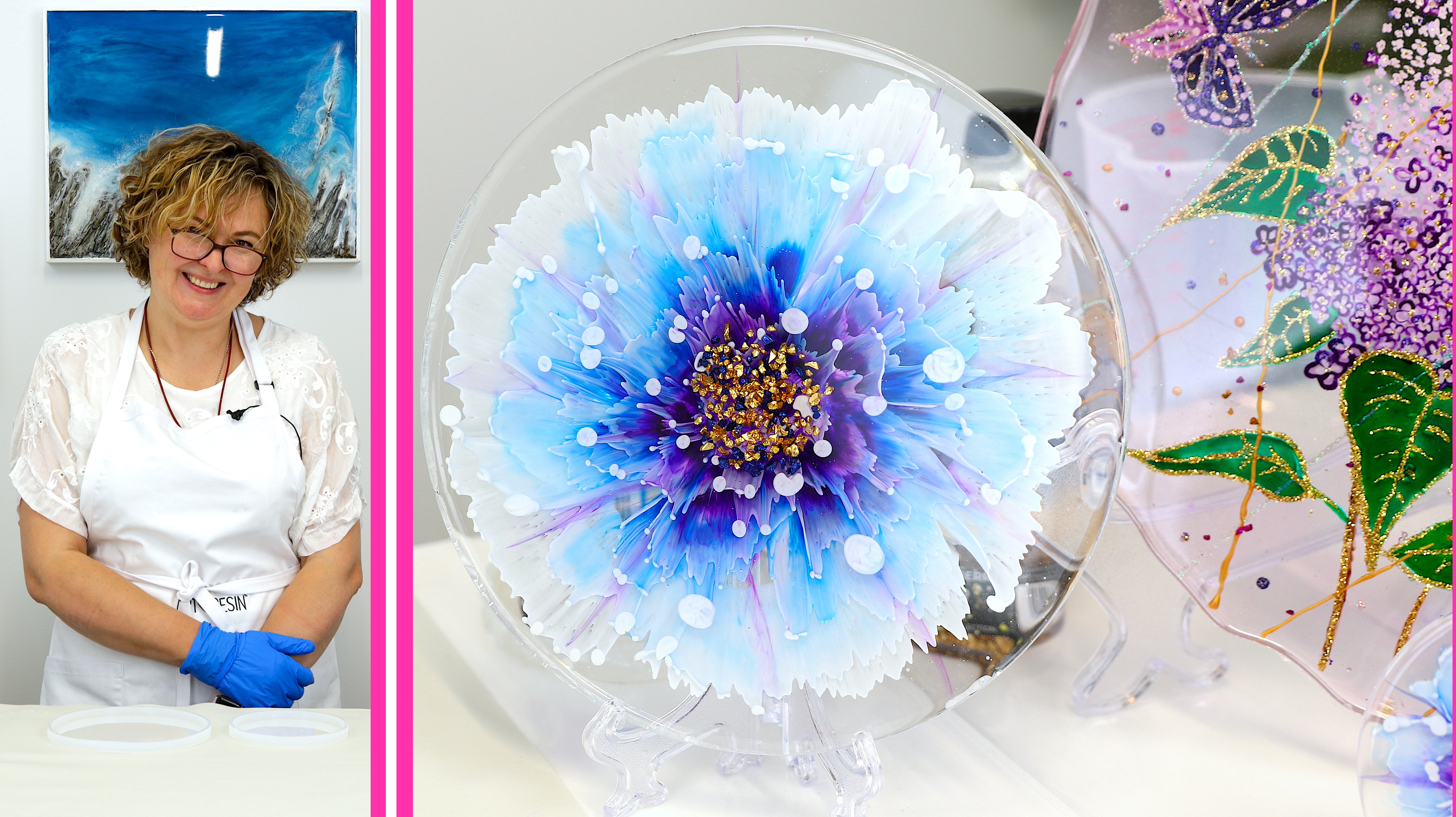 How to make resin flowers store