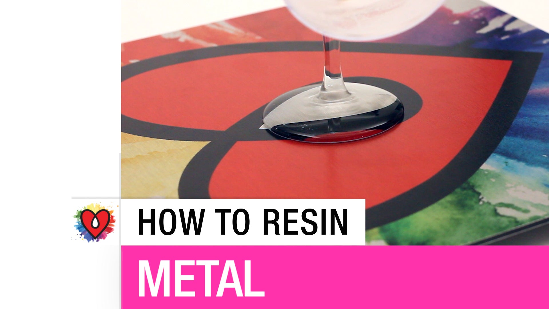 Resin On Metal: How To Resin On Metal Aluminum Print – ArtResin