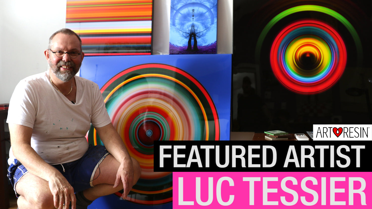 ArtResin Featured Artist - Luc Tessier