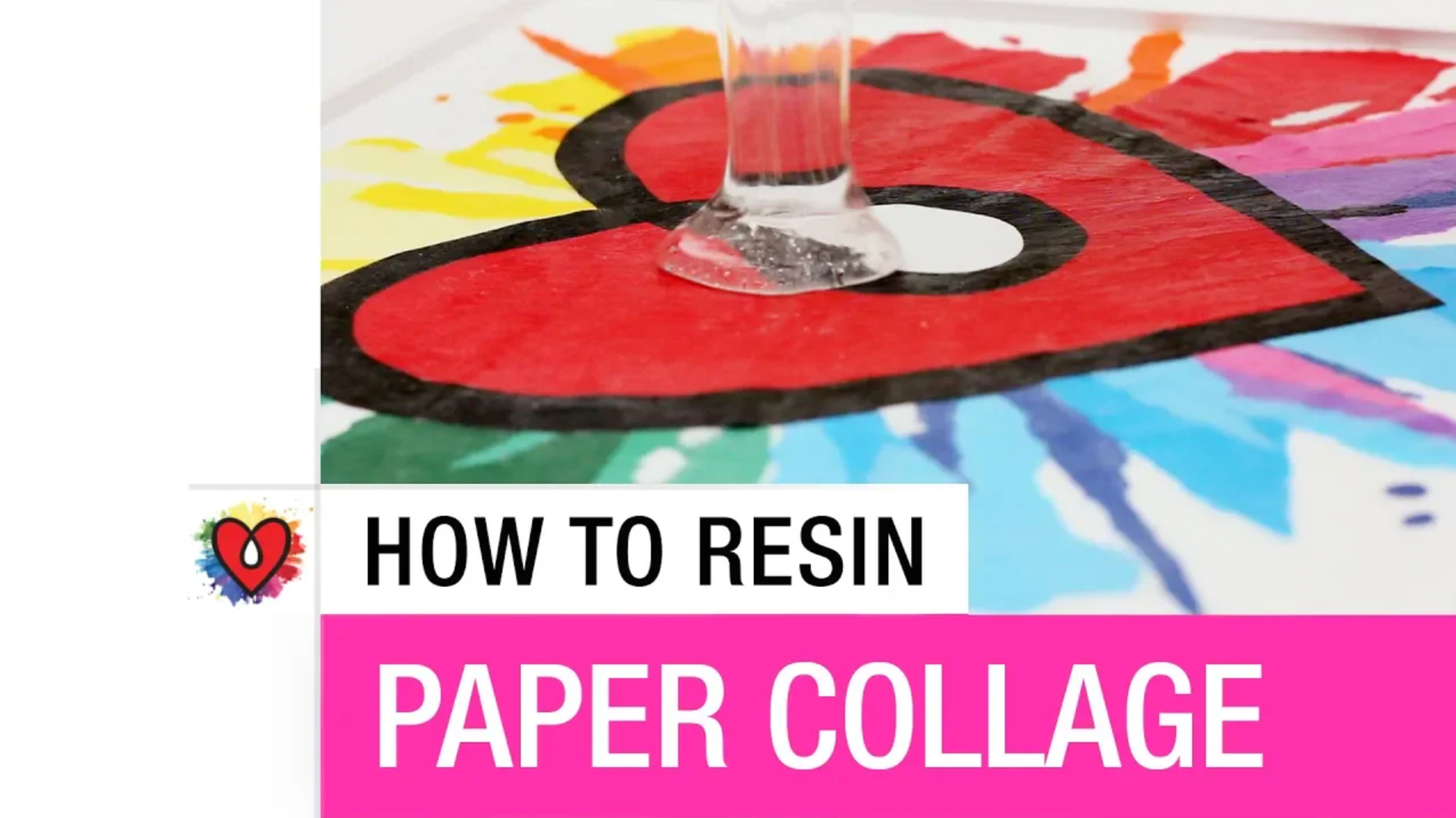How To Resin Paper Collage? – ArtResin